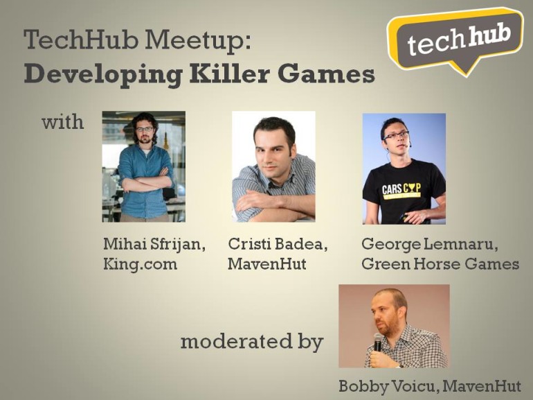 Bucharest Gaming Meetup at TechHub